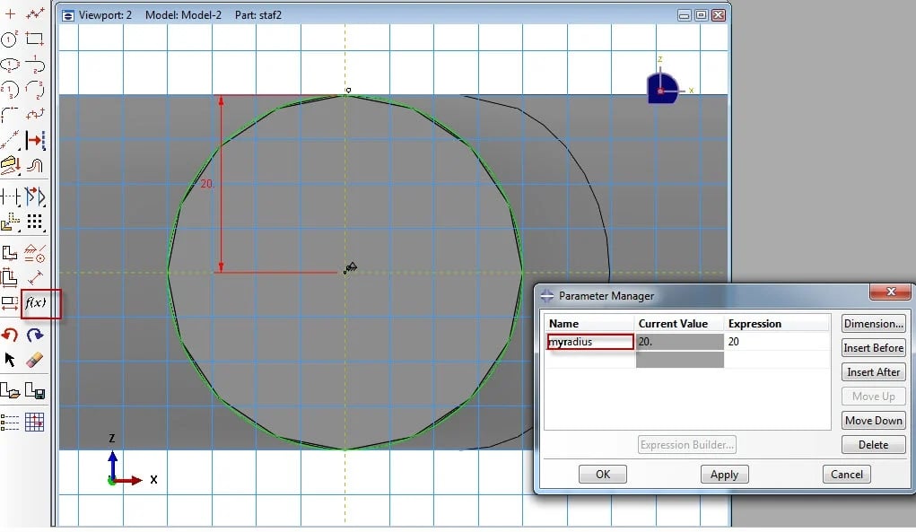 Approximating Sinterklaas Staff Using Isight