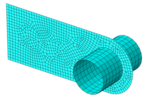 Non-Linear Optimization of a Connecting Lug with Tosca Structure