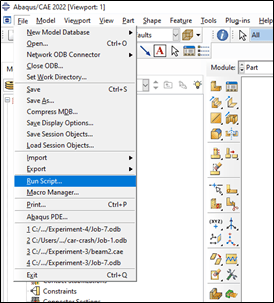 Customizing your Abaqus 2022 environment with Python