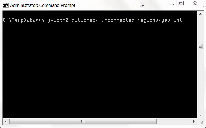 Visualizing Unconnected Regions in Abaqus Models