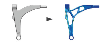 Optimizing Beam Radii in a Truss Using Tosca Sizing