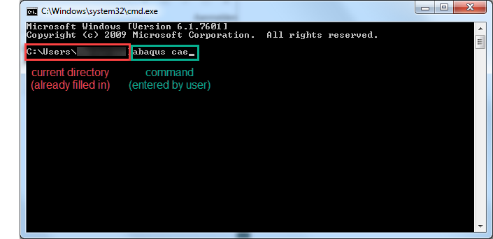 Submitting Abaqus Commands Through the Command Window