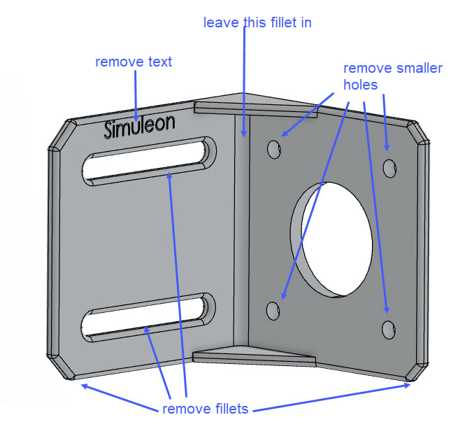 Defeaturing Step Geometry for Simulation in 90 Seconds
