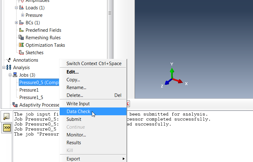 How to Submit and Monitor Abaqus Jobs Through Command Window