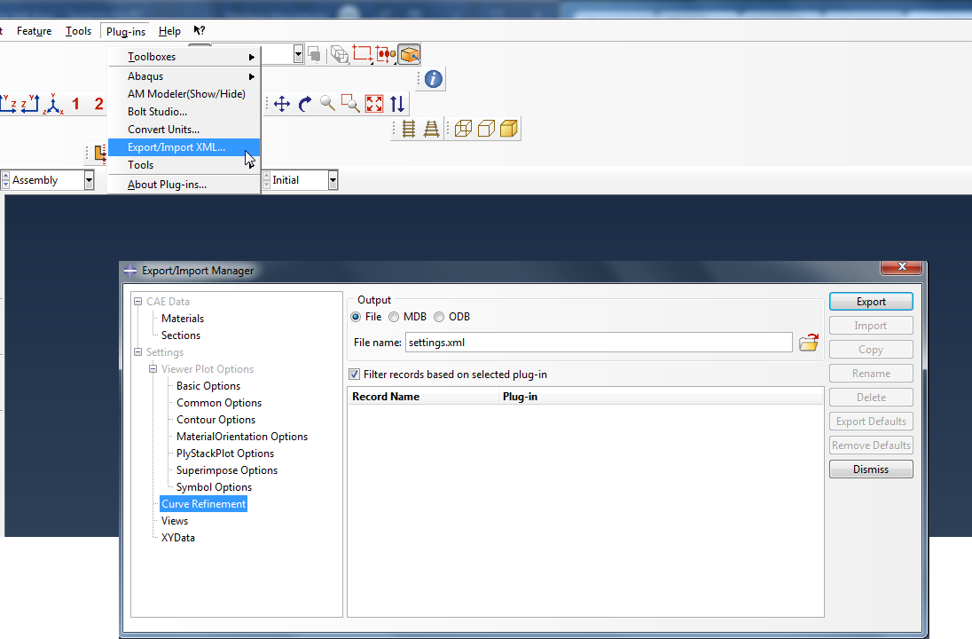 Abaqus Plug-in Utilities