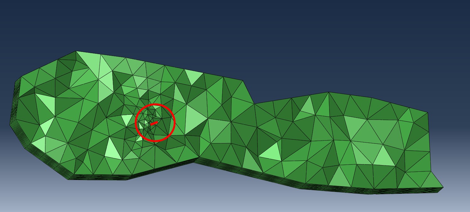 Geostatic Analysis Using Abaqus FEA: Generate Geometry and Parts From Mesh