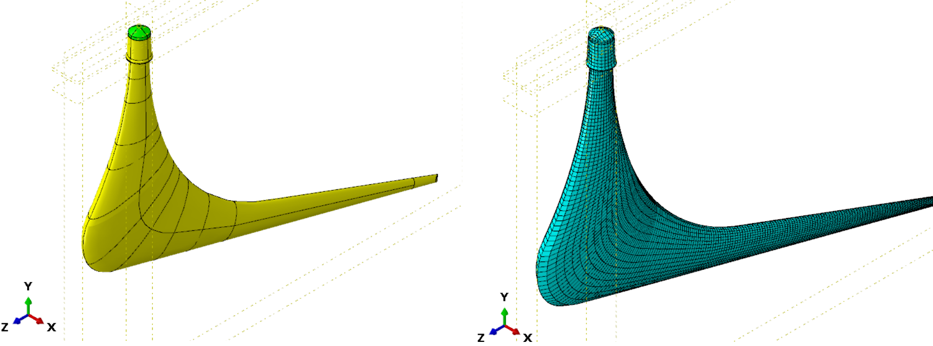 Meshing Complex Geometries in Abaqus