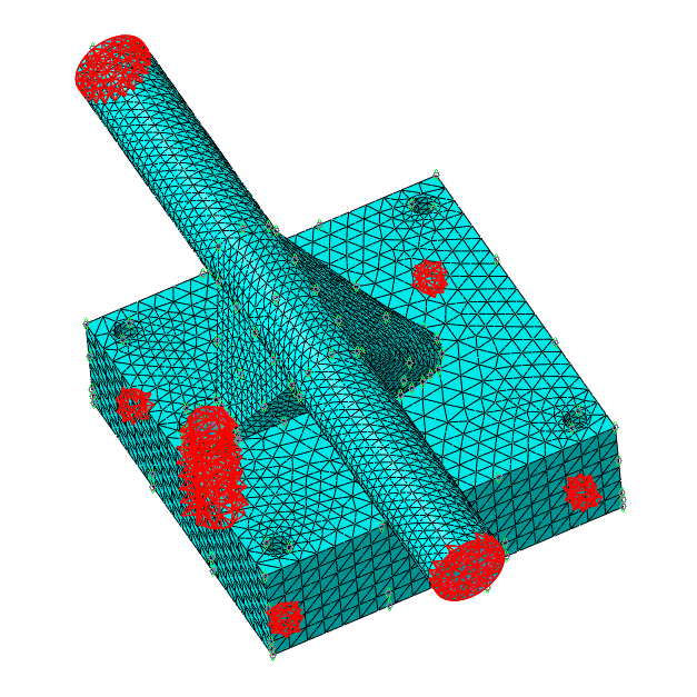 Topology Optimization of an Abaqus Model in Tosca