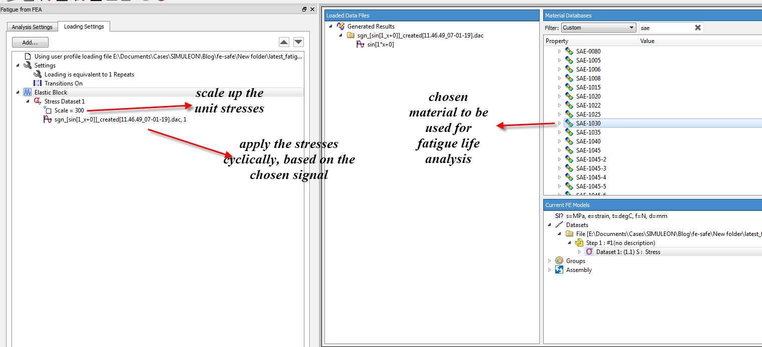 Fatigue Analysis with fe-safe