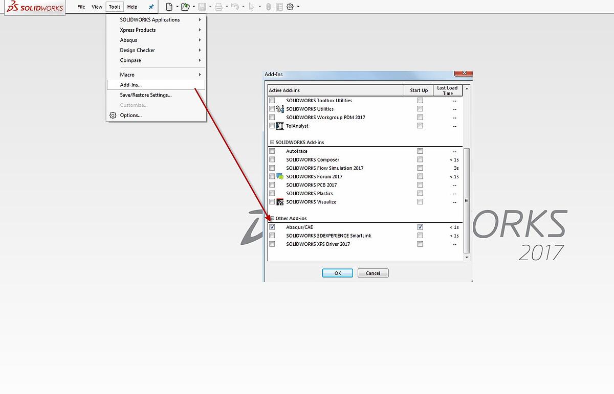 Abaqus Associative Interface for SOLIDWORKS